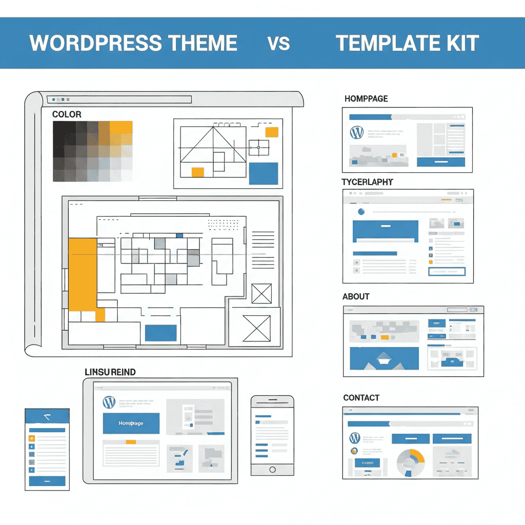 Beda Theme WordPress dengan Template Kits: Mana yang Terbaik untuk ...